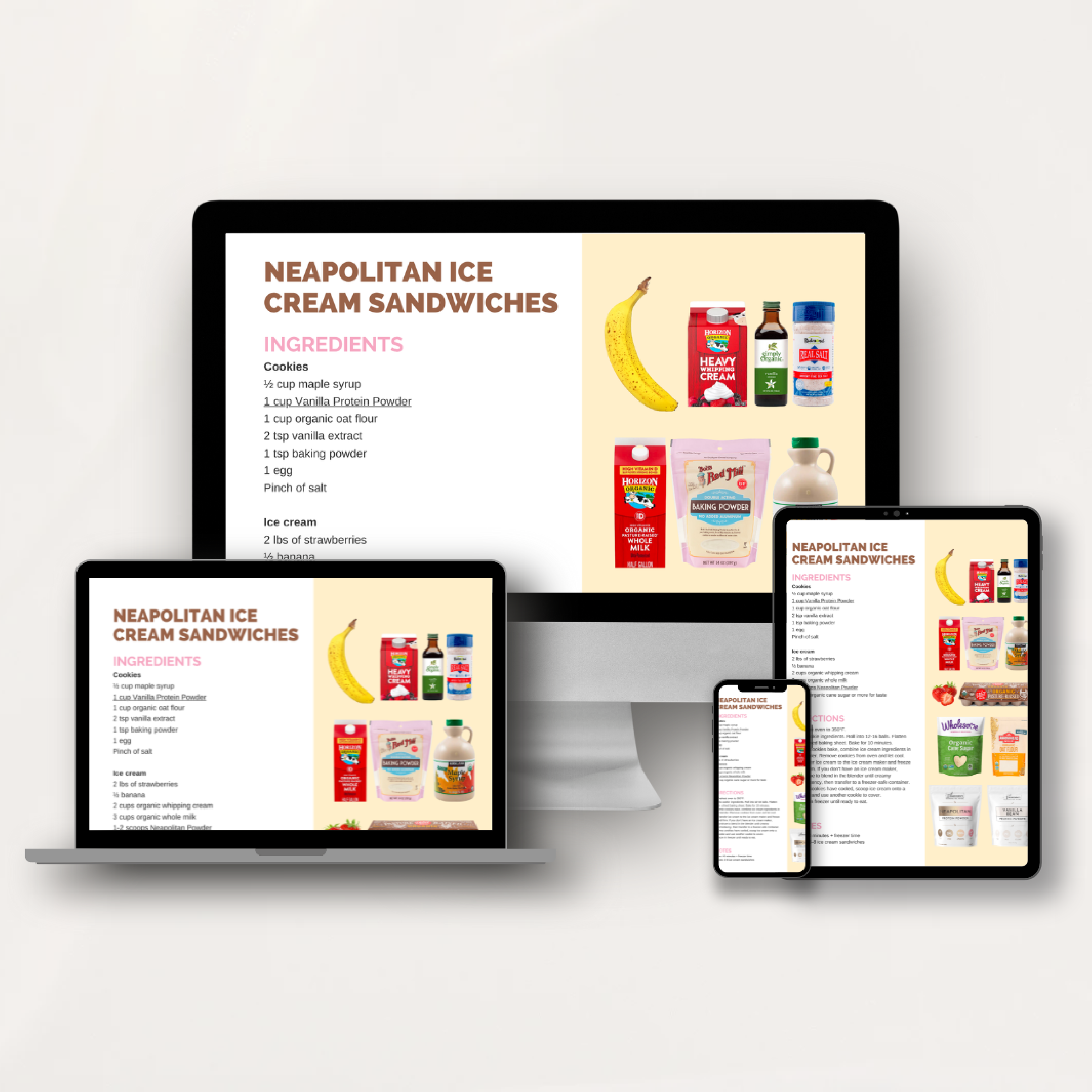 Free Downloads – Just Ingredients