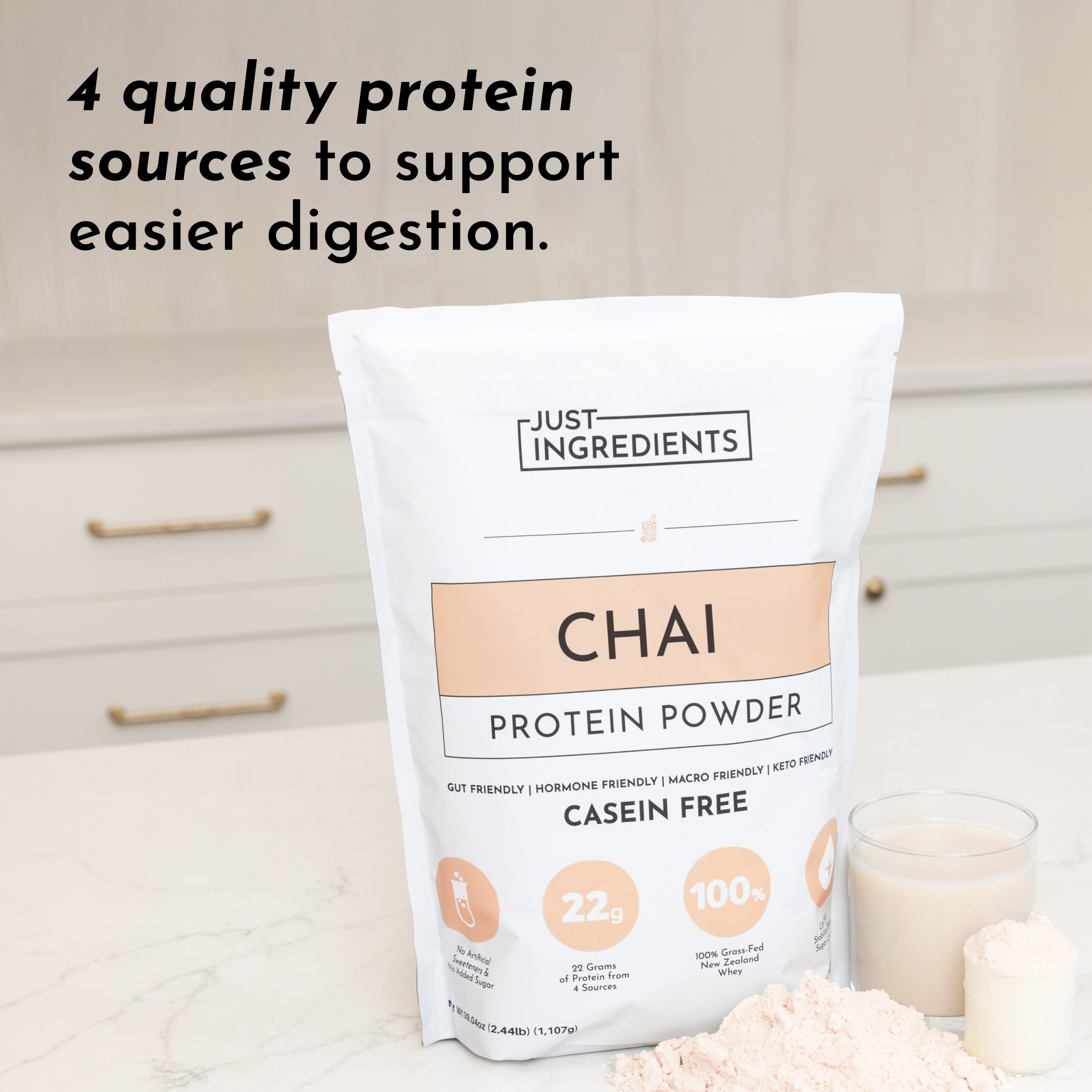 Chai Protein Powder – Just Ingredients