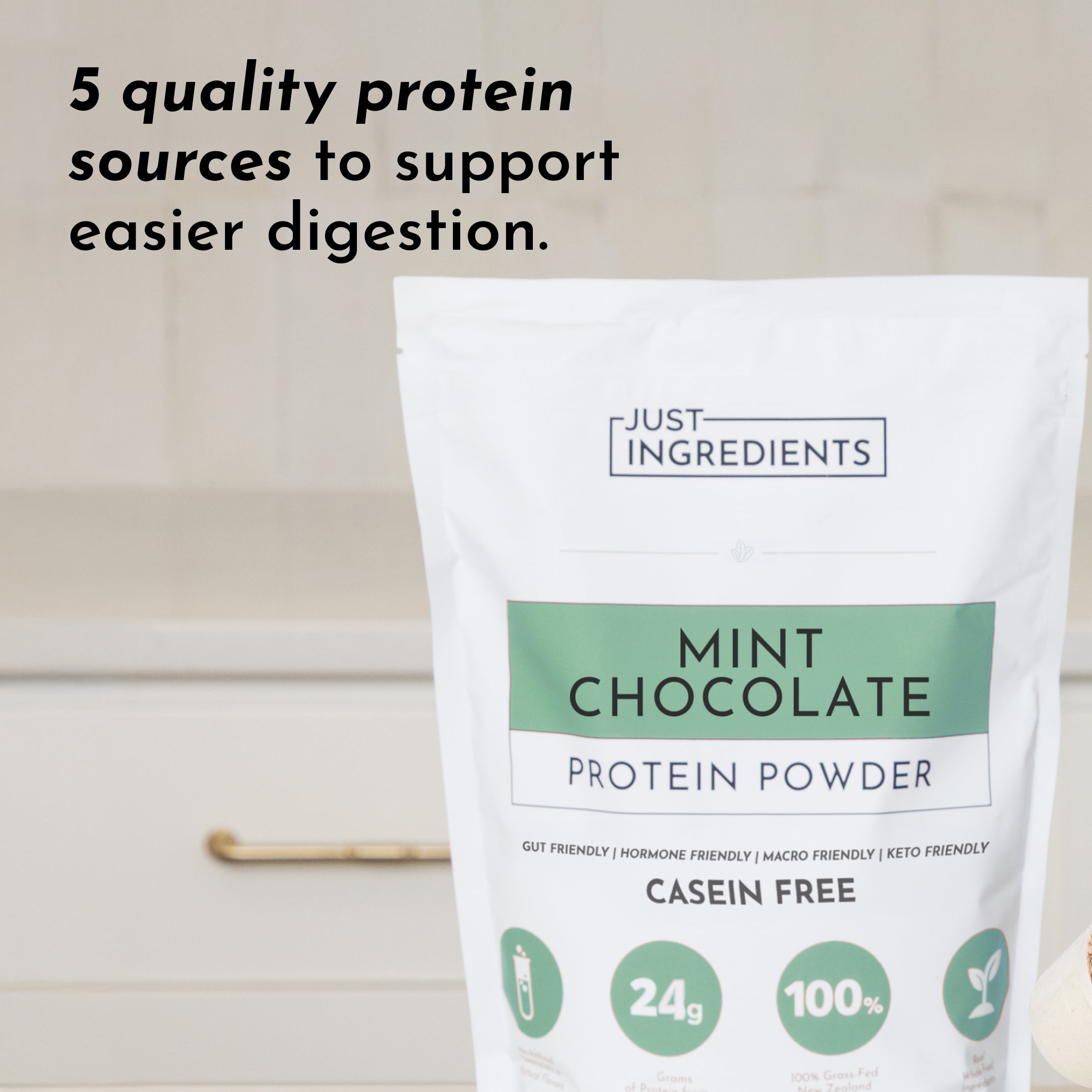 Mint Chocolate Protein Powder – Just Ingredients