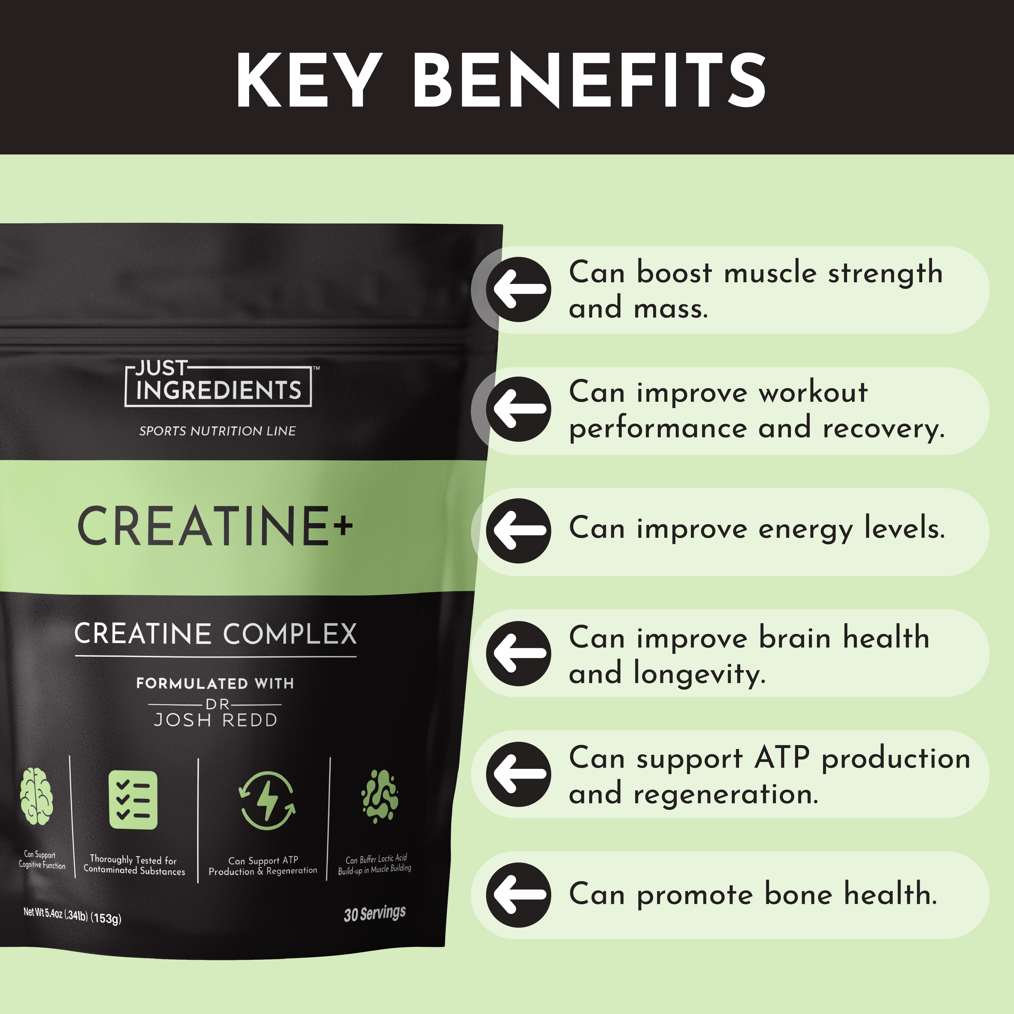 Creatine+ – Just Ingredients