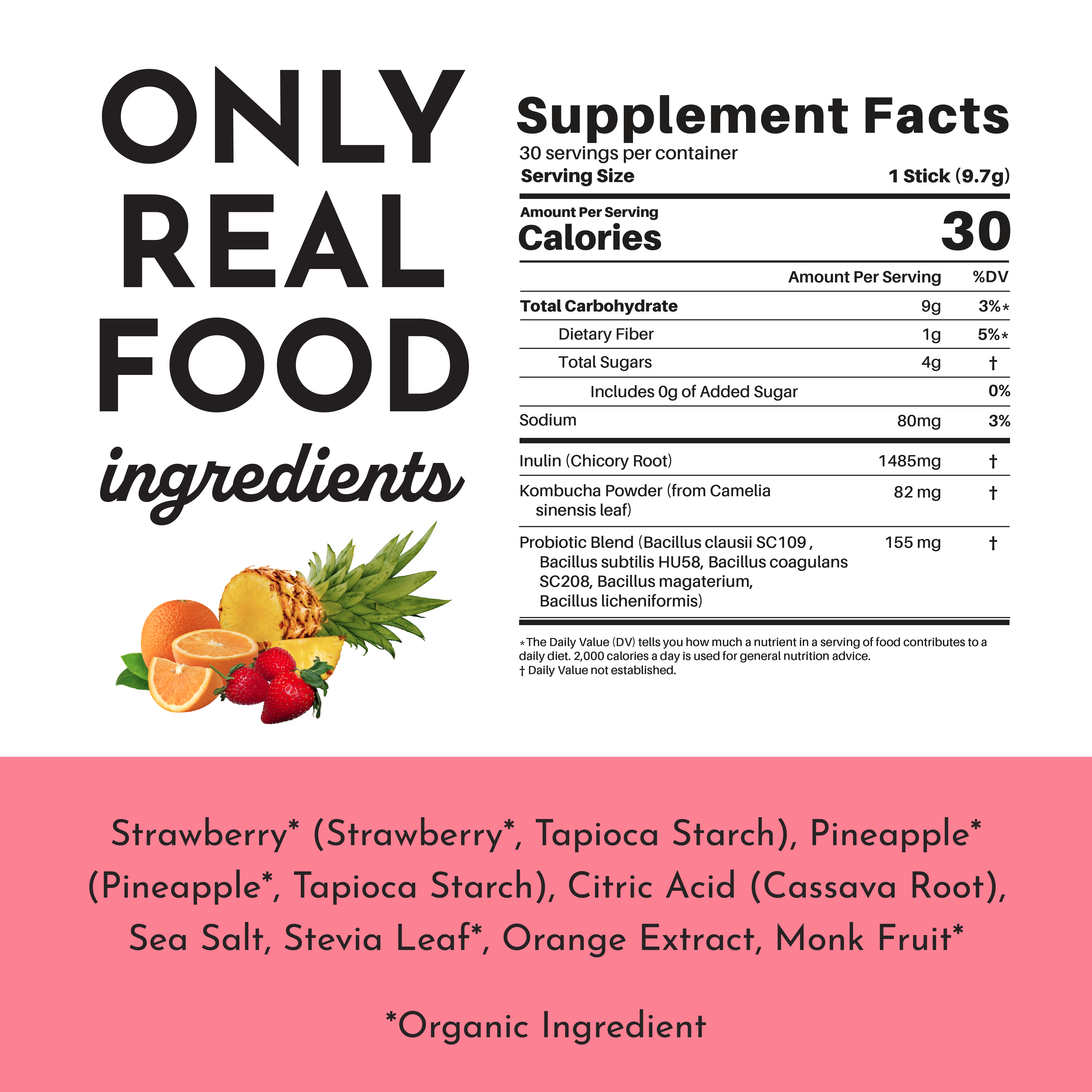 Fruit Punch Probiotic (Kids) – Just Ingredients