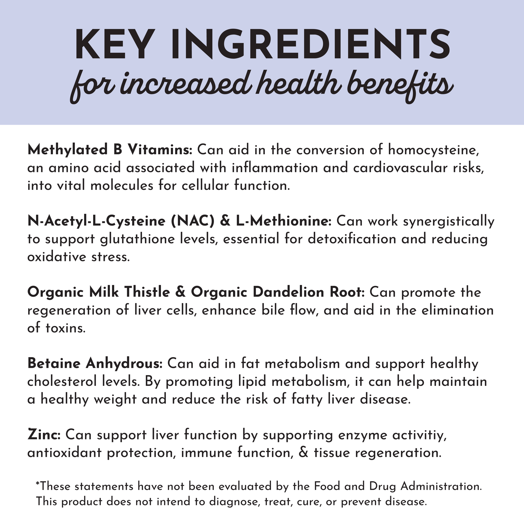 Liver Complex – Just Ingredients