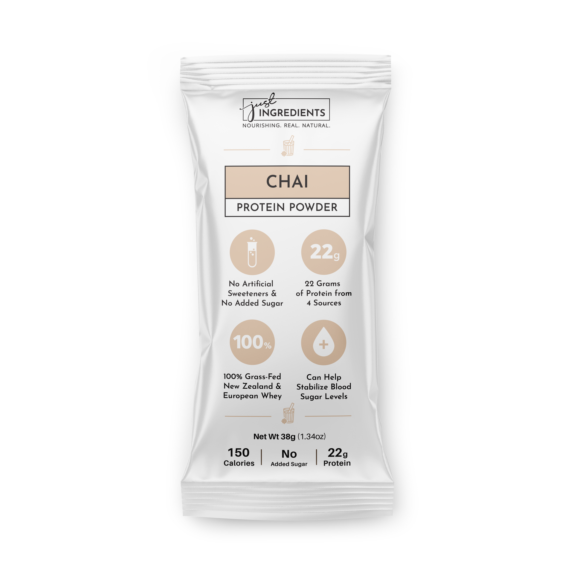 Chai Protein Powder Stick – Just Ingredients