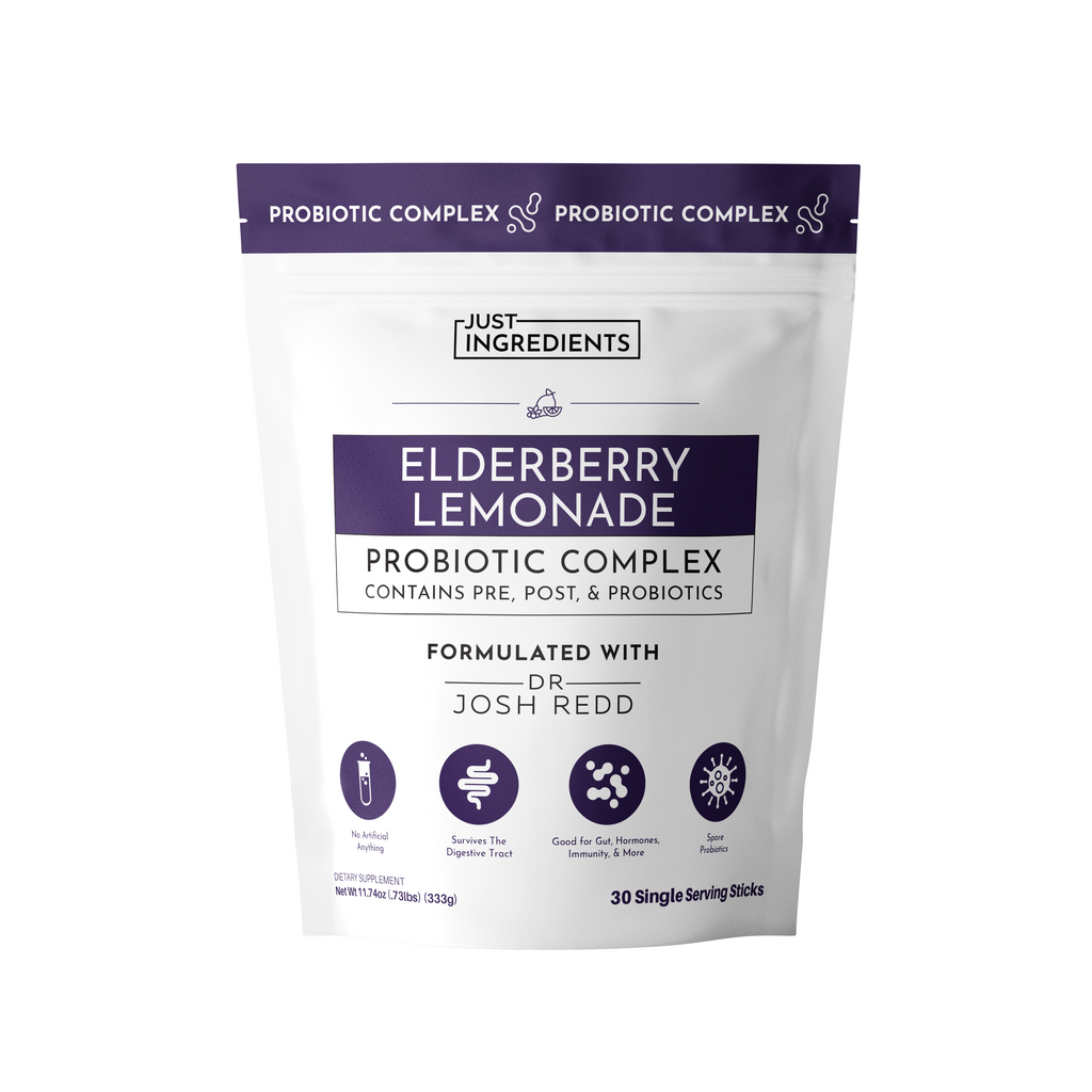 Elderberry Lemonade 3-In-1 Probiotic Complex – Just Ingredients