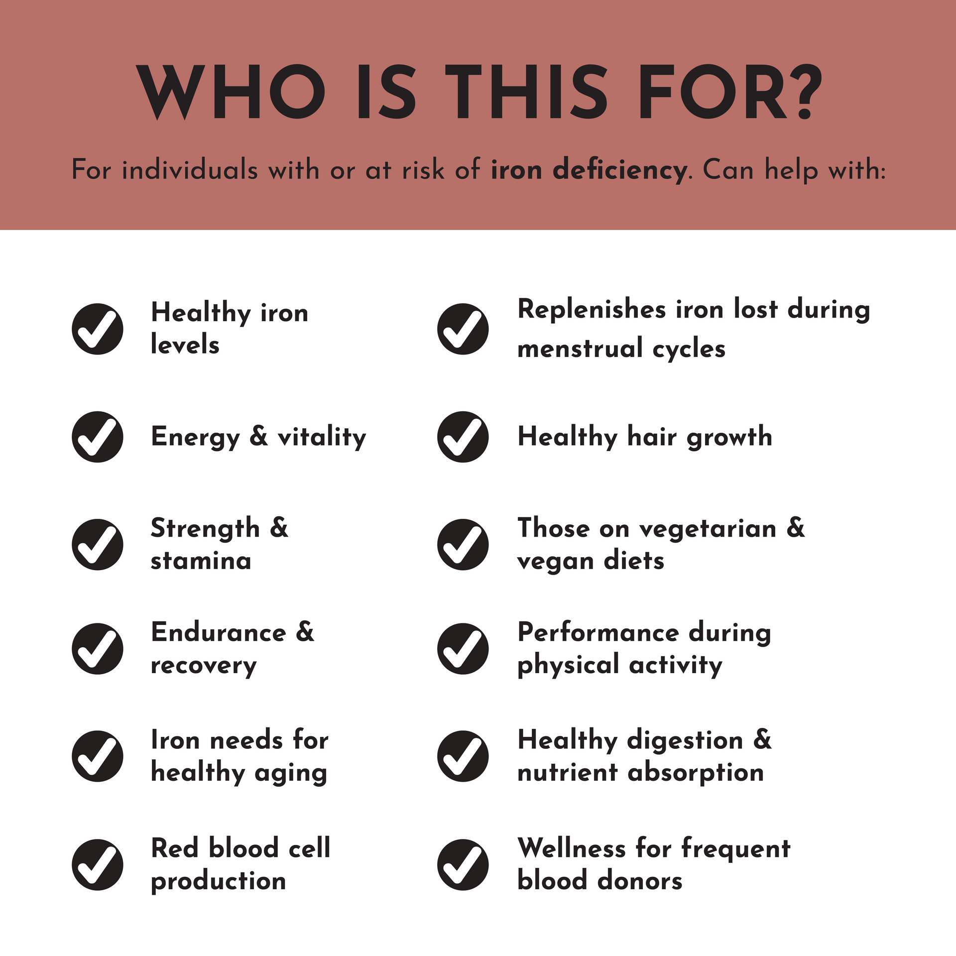 Iron Complex – Just Ingredients