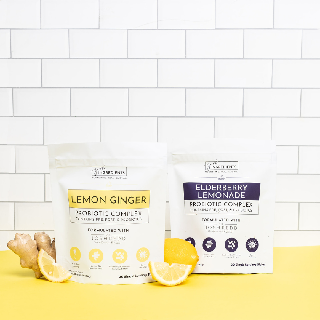 Lemon Ginger 3-In-1 Probiotic Complex – Just Ingredients