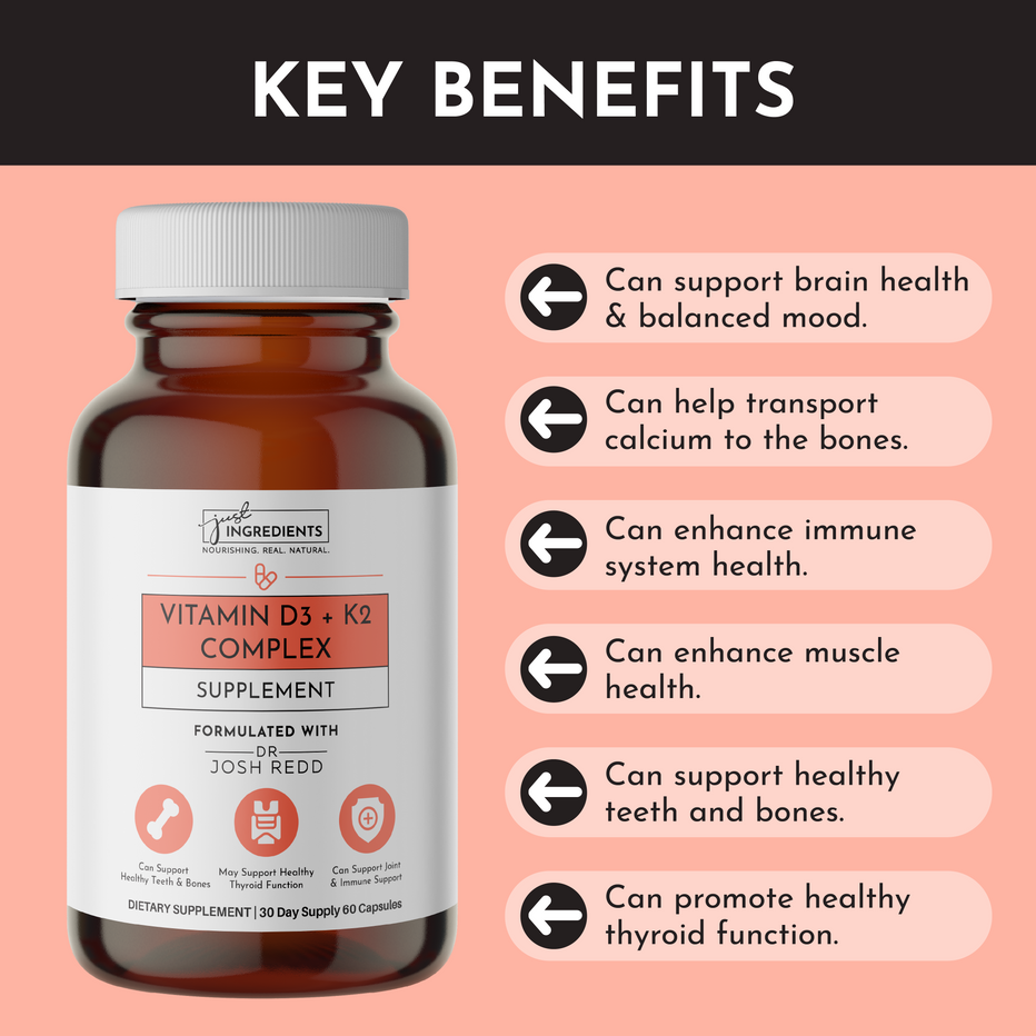 Vitamin D3 + K2 – Just Ingredients