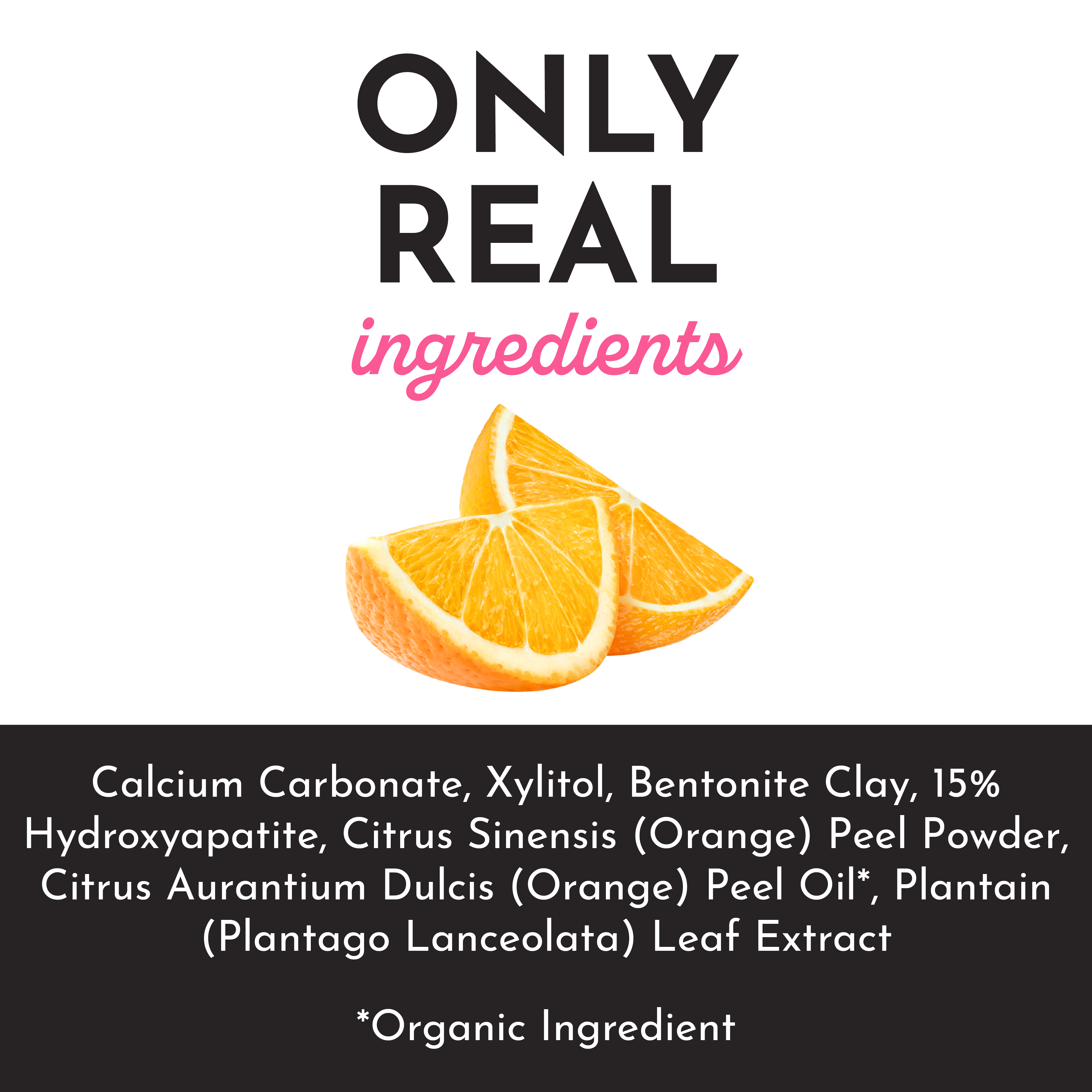 Fresh Citrus Remineralizing Tooth Powder – Just Ingredients