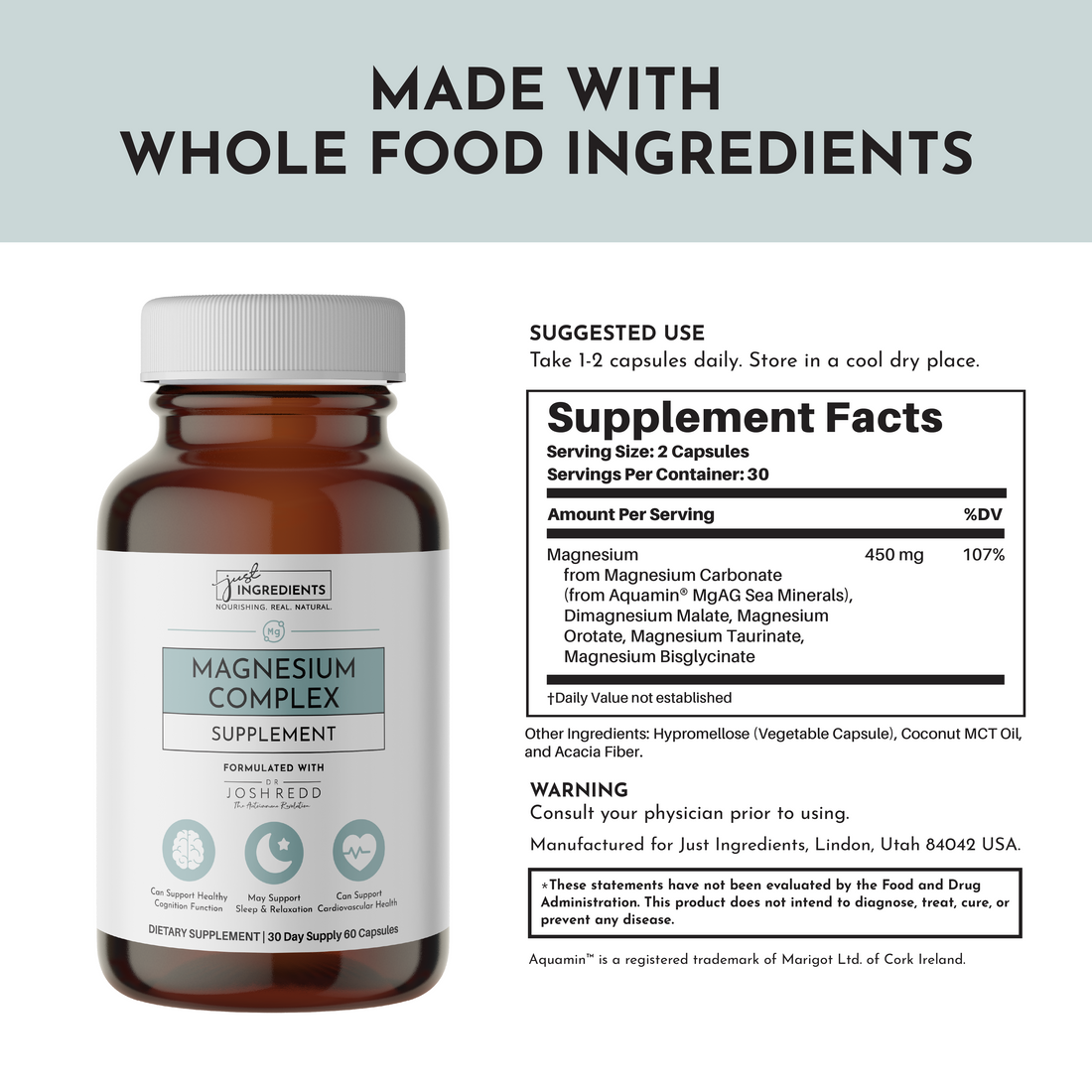 Magnesium Complex – Just Ingredients