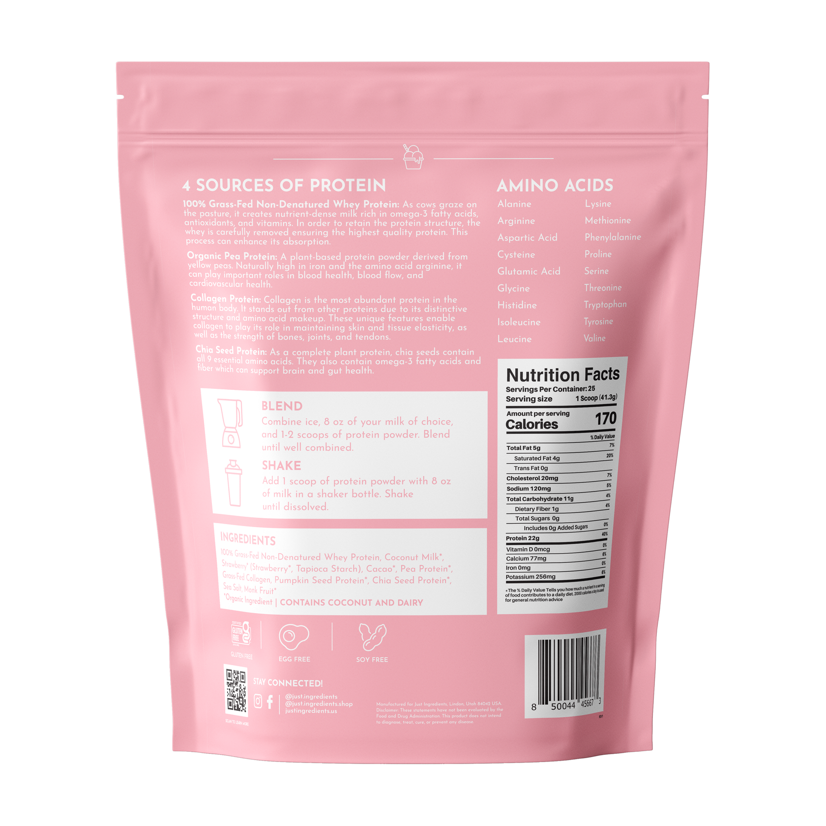 Neapolitan Protein Powder – Just Ingredients
