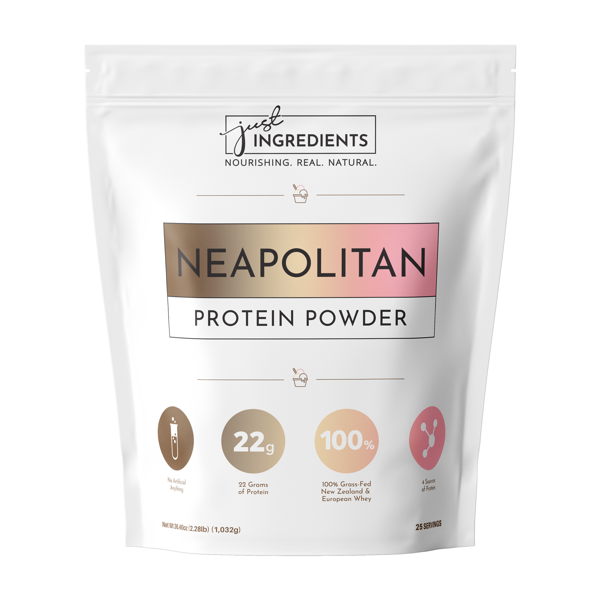 Neapolitan Protein Powder – Just Ingredients