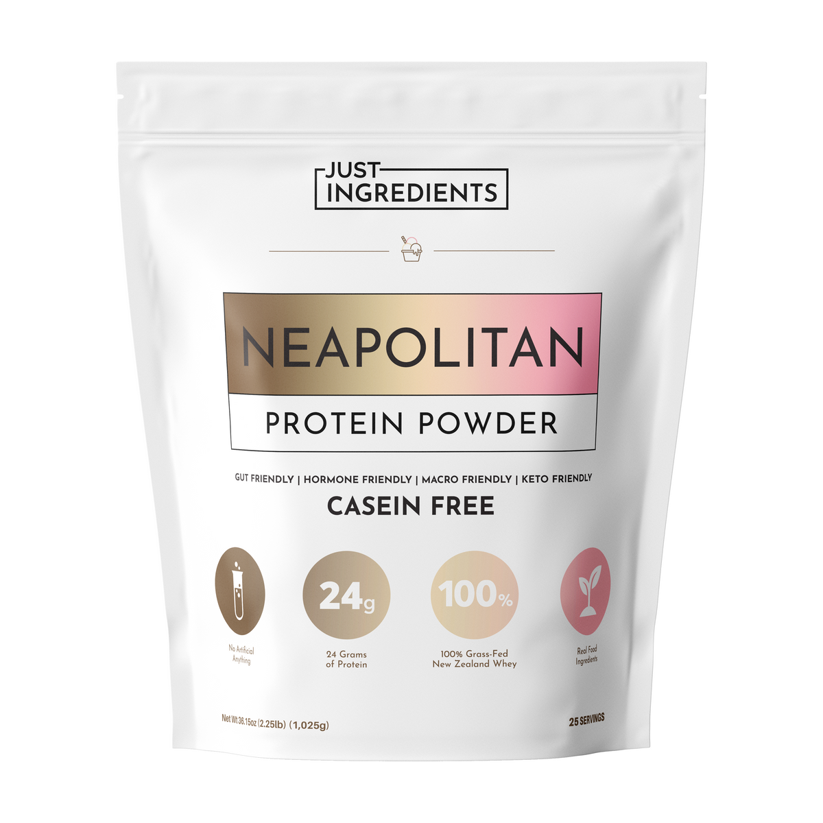 Neapolitan Protein Powder – Just Ingredients