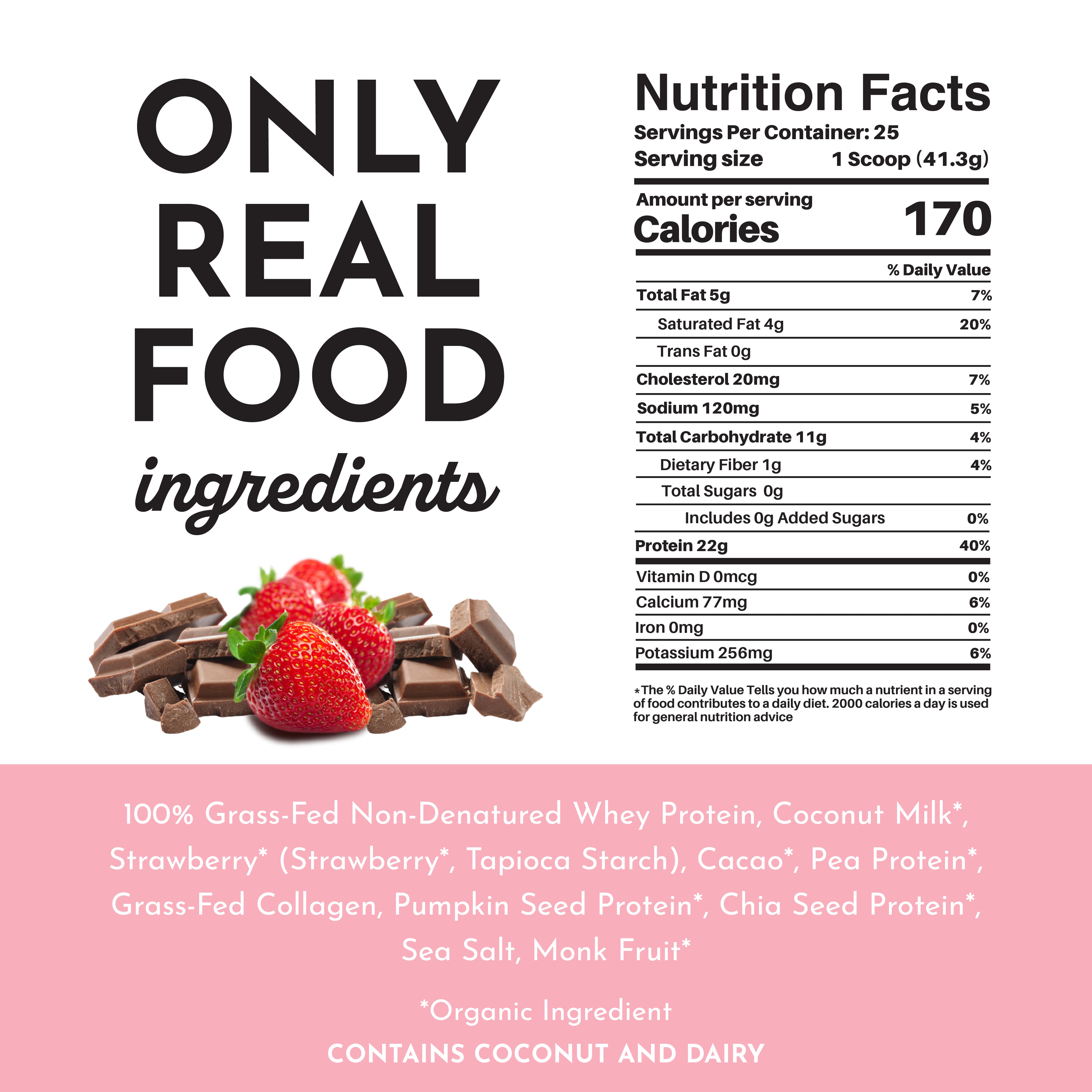 Neapolitan Protein Powder – Just Ingredients