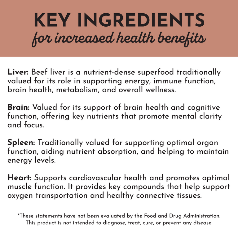 Organ Complex – Just Ingredients