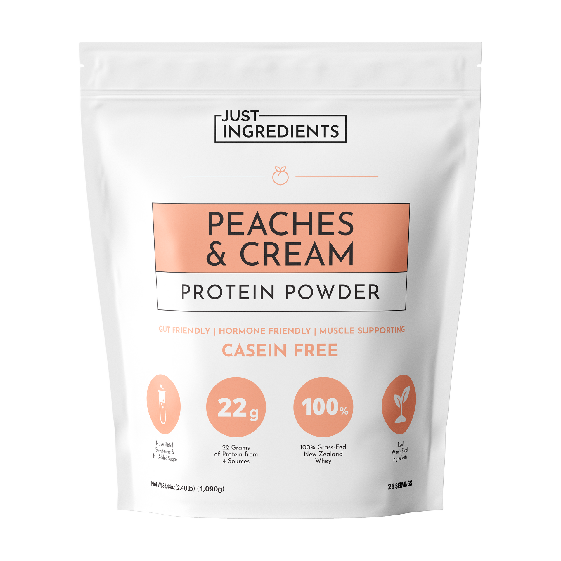 Peaches and Cream Protein Powder – Just Ingredients