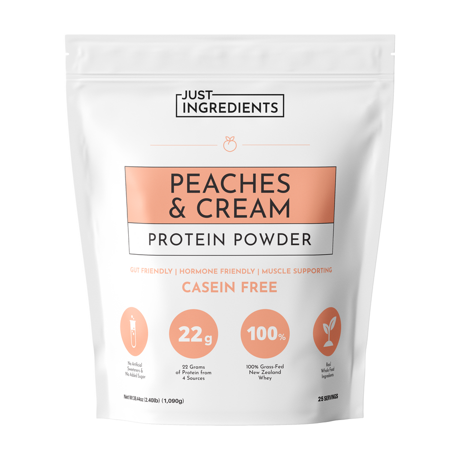 Peaches and Cream Protein Powder – Just Ingredients