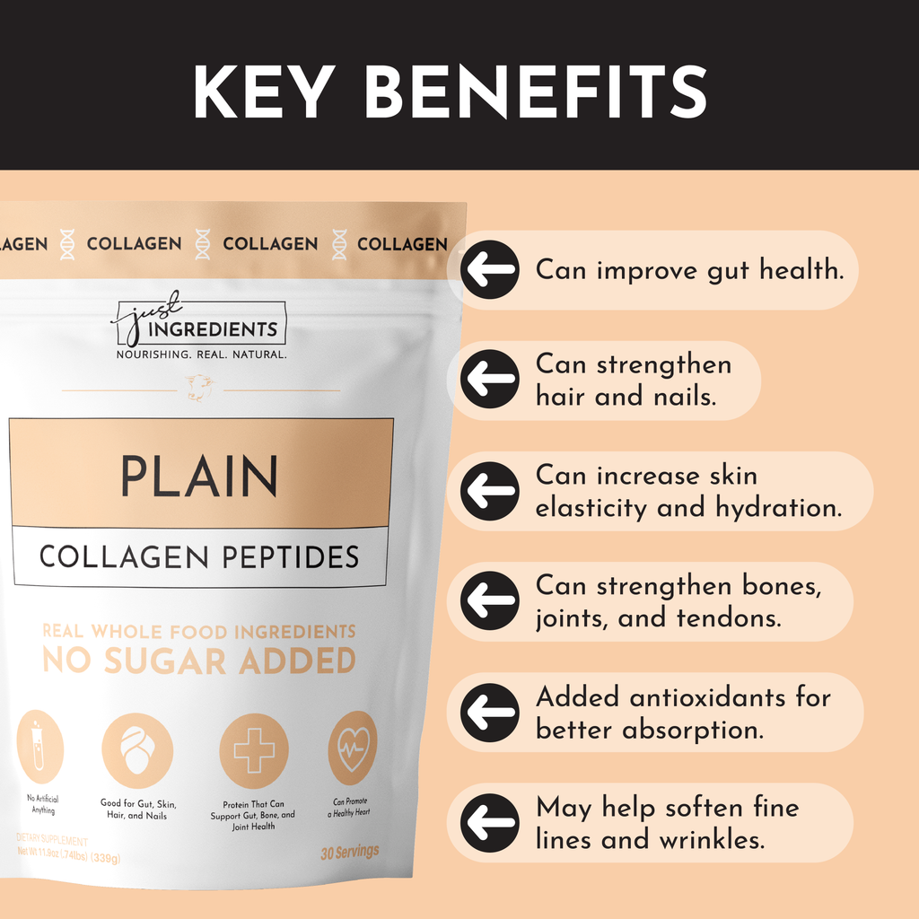 Plain Collagen Peptides – Just Ingredients