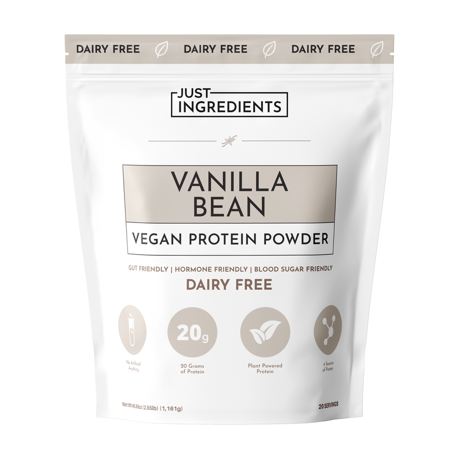 Vegan Vanilla Bean Protein Powder – Just Ingredients