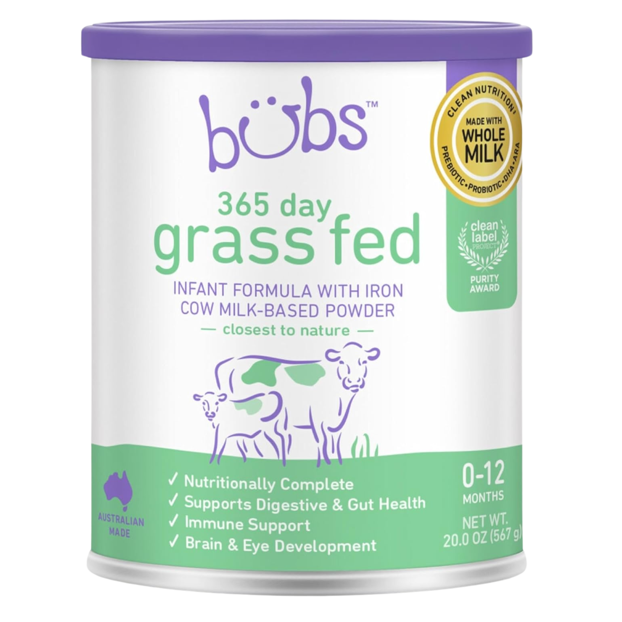 BUBS FORMULA – Just Ingredients