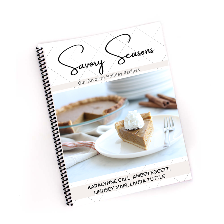 Savory Seasons Cookbook – Physical Book – Just Ingredients